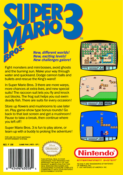 Super Mario Bros 3 Price Values - Compare the value of loose, CIB and ...